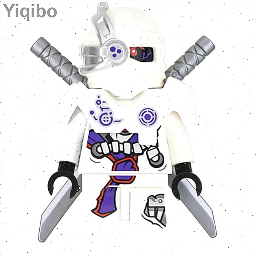 Фигурка Ninja Ниндзяго, Белый Ниндроид, конструктор
