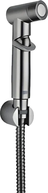 Гигиенический душ Lemark LM8088GM матовый, из нержавеющей стали, с настенным держателем