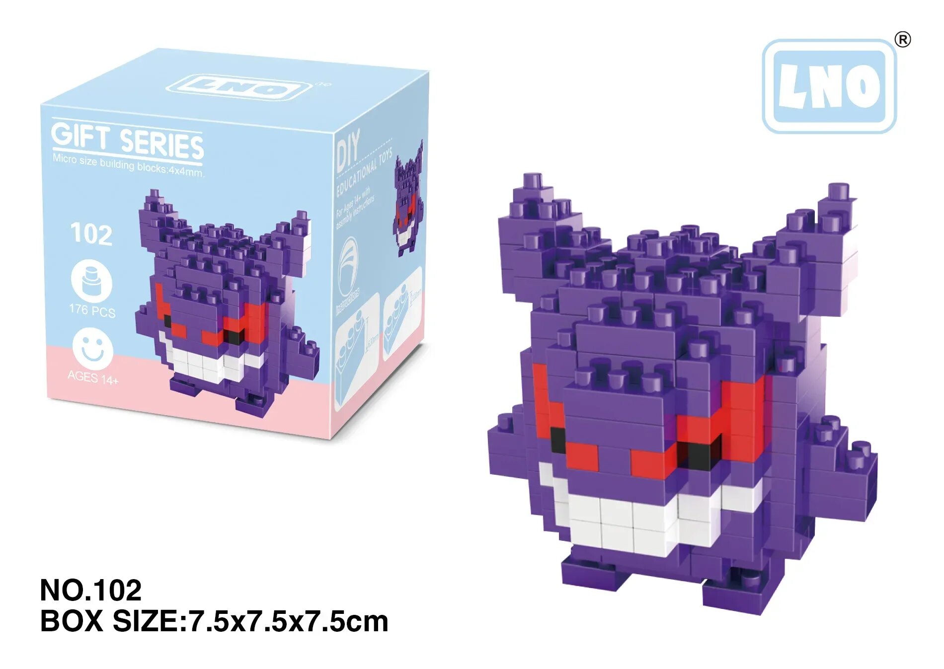 Nanoblock Pokemon LNO-102