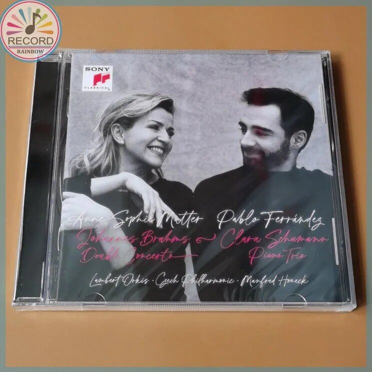 CD Anne Sophie Mutter Pablo Ferrandez Brahms Double Concerto & Clara Schumann Piano Trio CD Классическая музыка