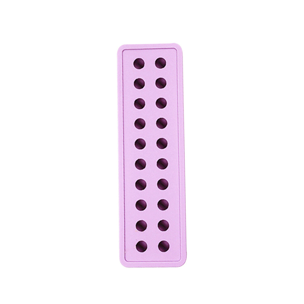 Подставка Для Кубиков Льда Сферической Формы Из Силикона 20 Отсеков 24x7x2 Cm Violet