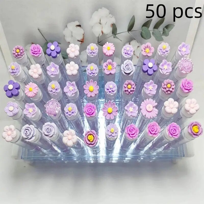 AACAR Многоразовые кисти для туши и бровей 10-50 шт. 50pcs Purple
