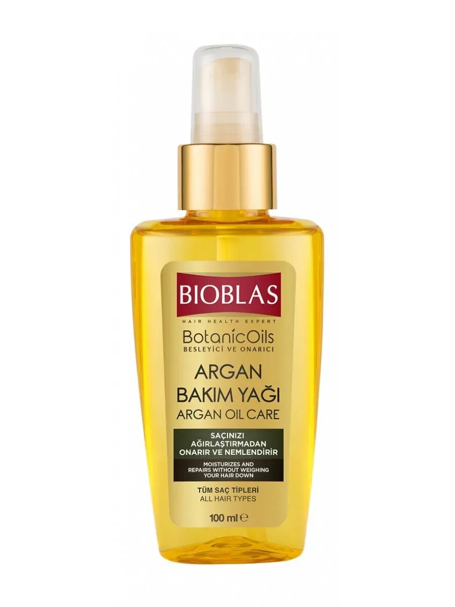 Bioblas Botanic Oils Argan Hair Care Oil Увлажняющее в 100мл