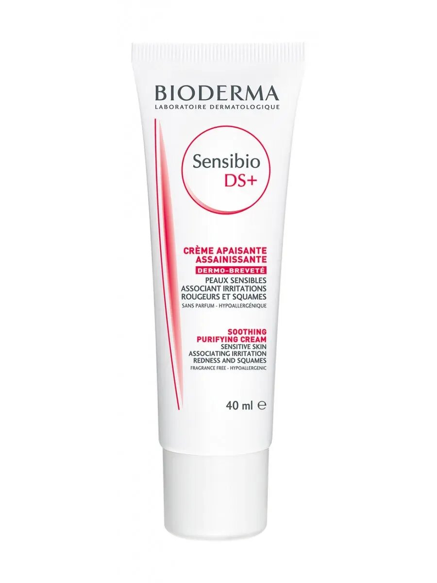 Bioderma Sensibio DS+ Crème Успокаивающий крем для чув 40мл