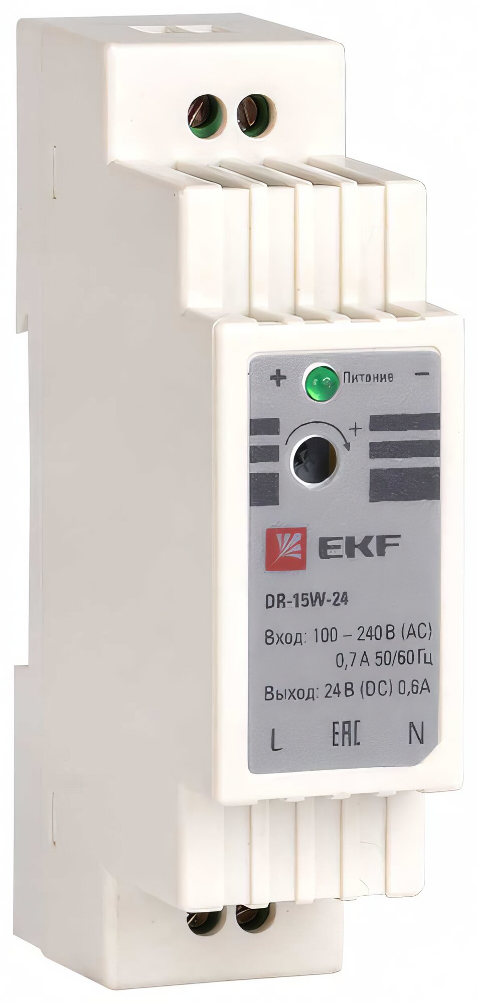 Блок питания EKF 24В DR-15W-24 PROxima dr-15w-24