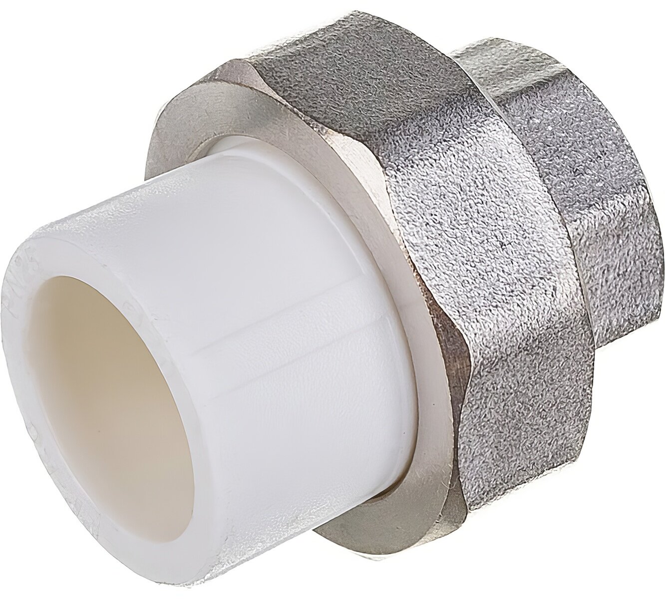 Комбинированная муфта VALFEX PP-R белая, разъем 20х1/2 дюйма ВР 10155015 127-0208
