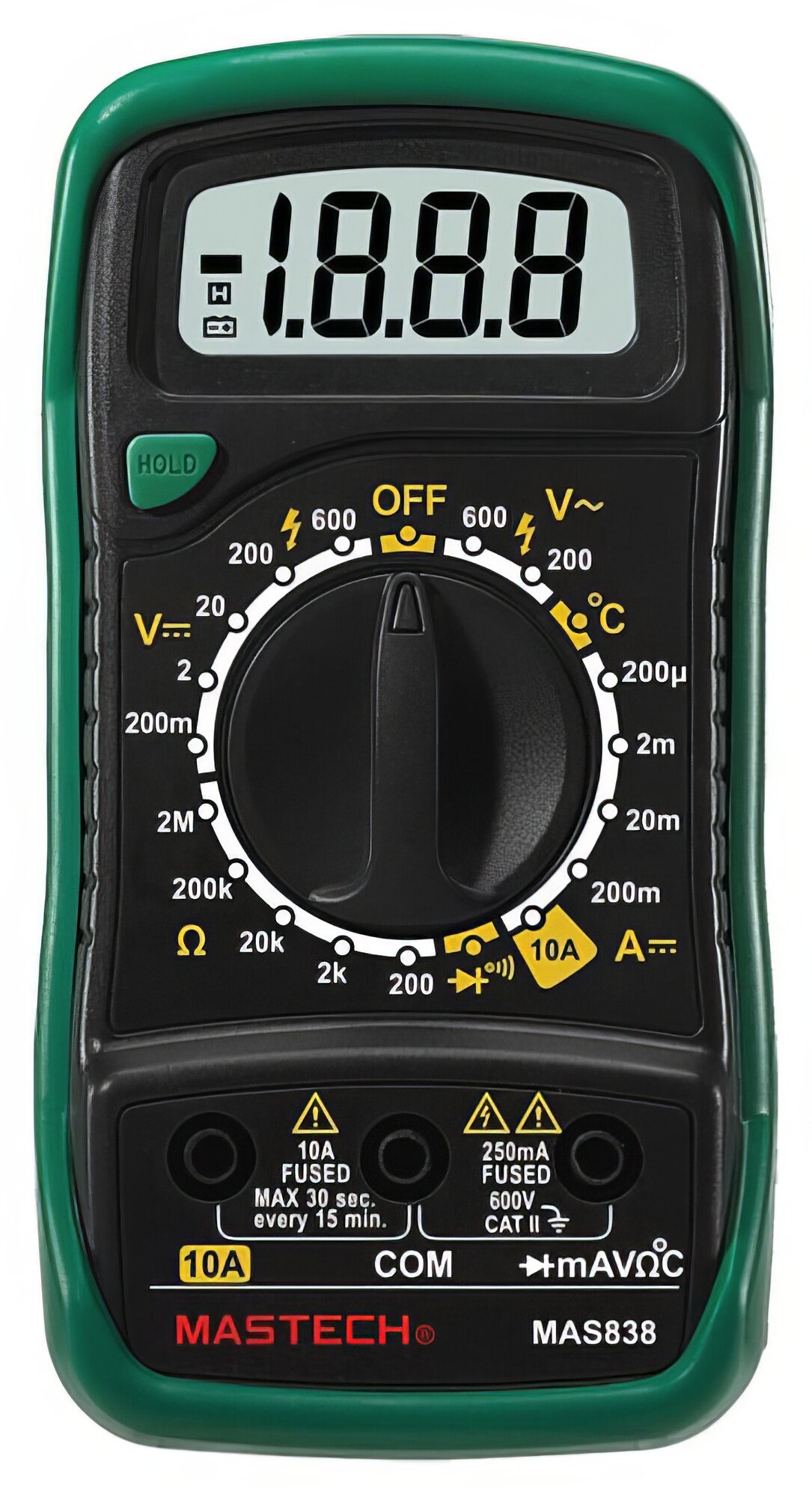 Цифровой мультиметр Mastech MAS838 00-00000240