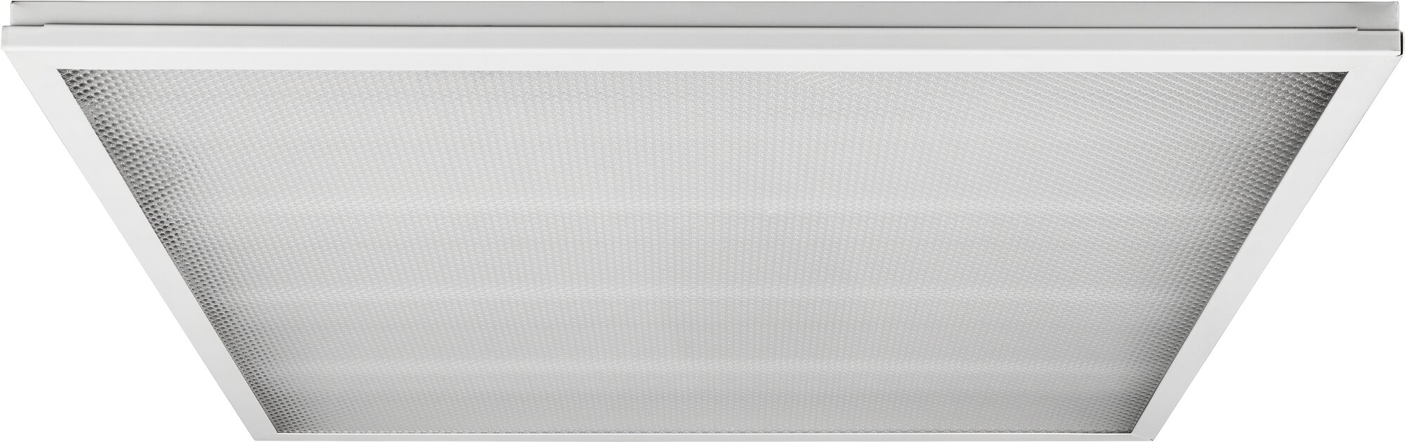 Панель LED 36 Вт 6500к призма c драйвером 59.5x59x2 см