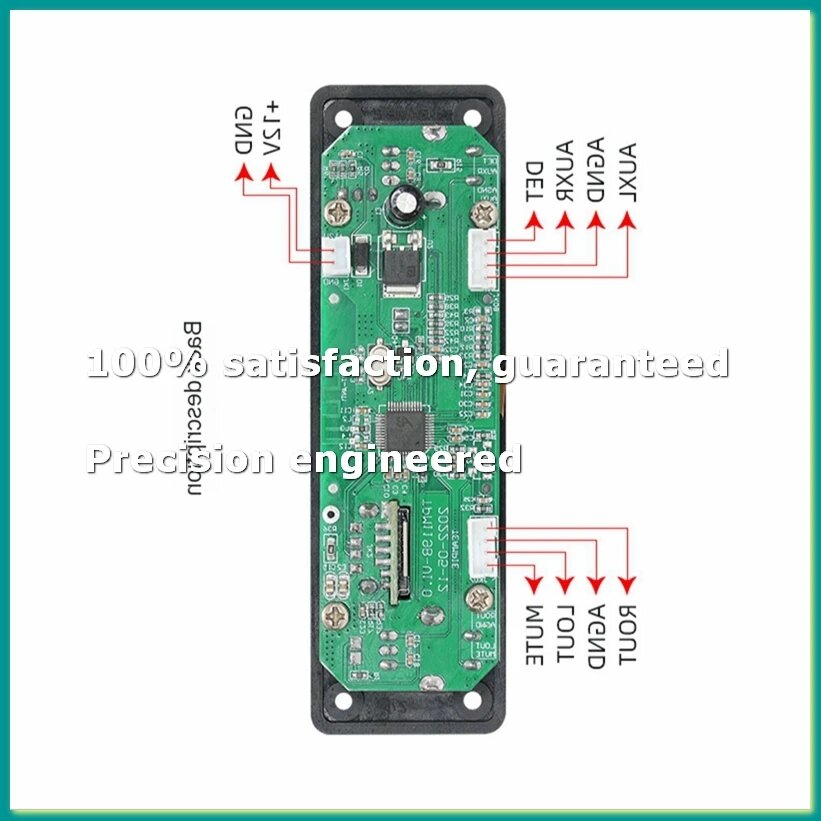 Цифровой аудиоплеер Bluetooth TPM119B-A82Z черный пластик