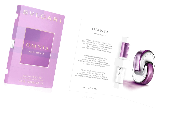 Туалетная вода Bvlgari Omnia Amethyste пробник 1.5 / Сэмпл Булгари Омниа Аметист