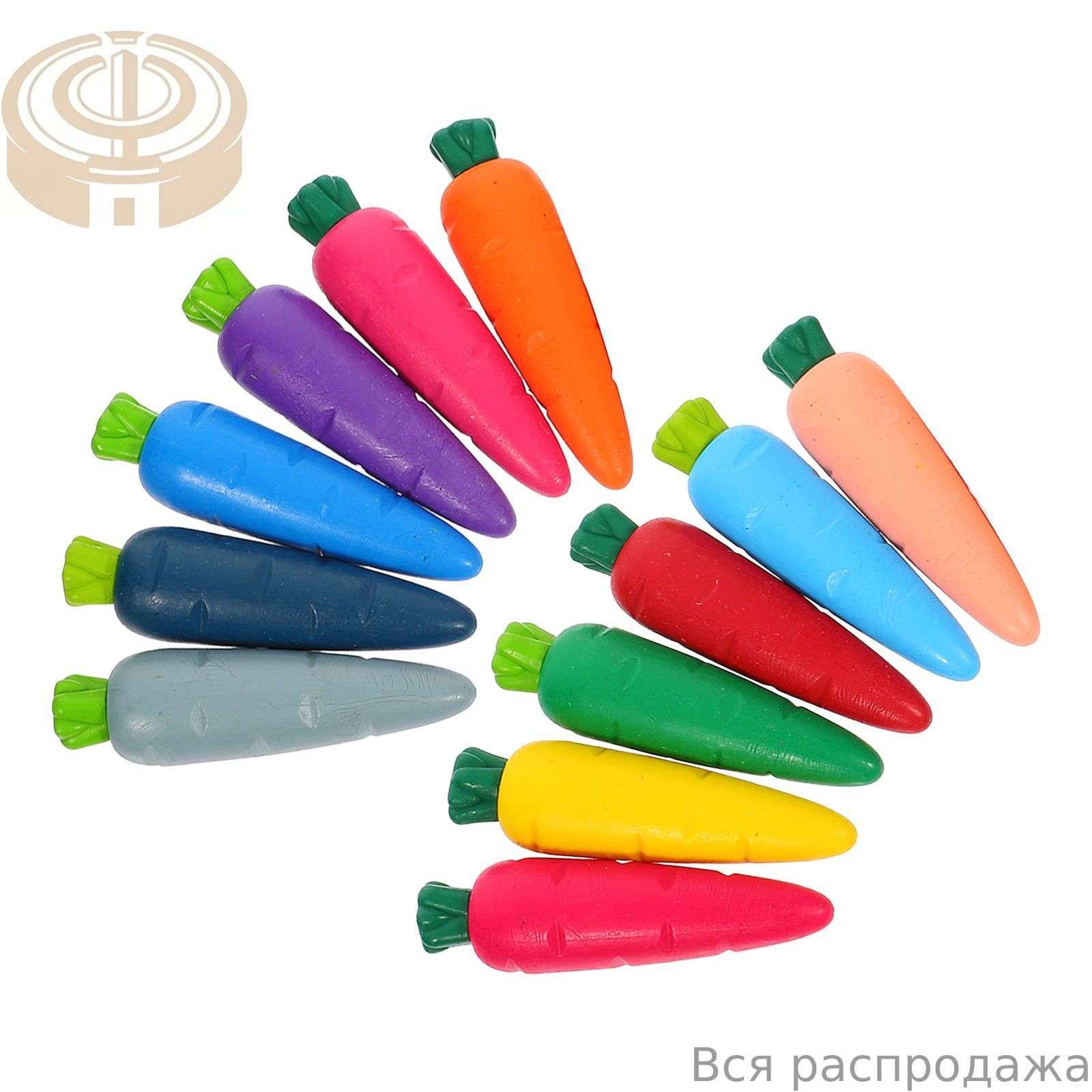 Многоцветные Мелки, 12шт, Смываемые, Карандаши Для Рисования, Вдохновляющие На Творчество, Подходят Для Детей