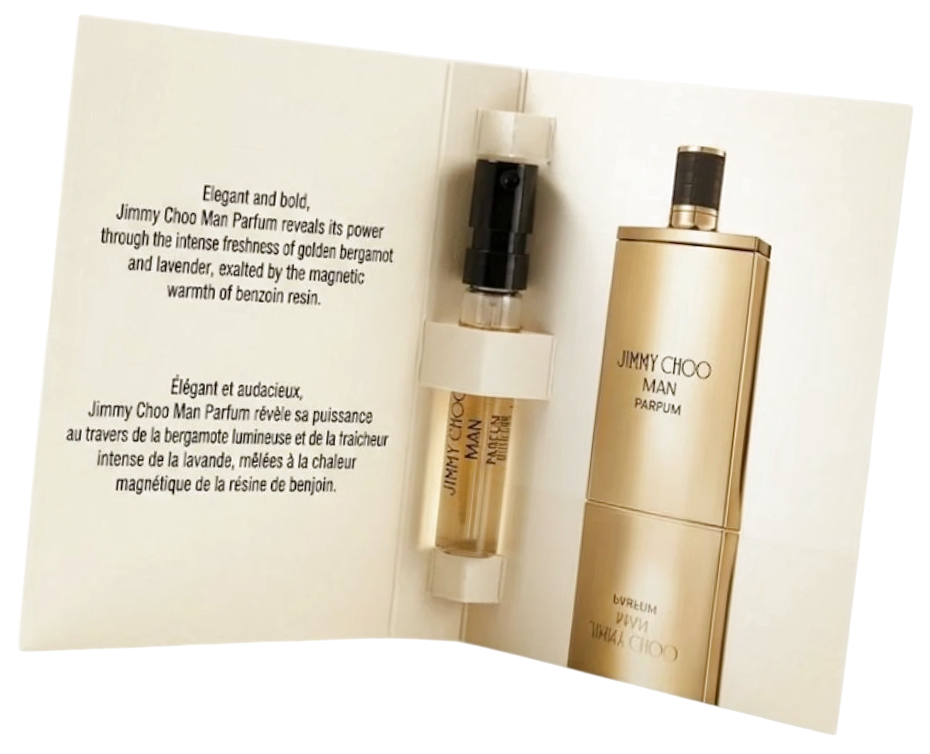 Мини-версия аромата Jimmy Choo Man Parfum 2 / Духи Джимми Чу Мен Парфам пробник / Сэмпл парфюма