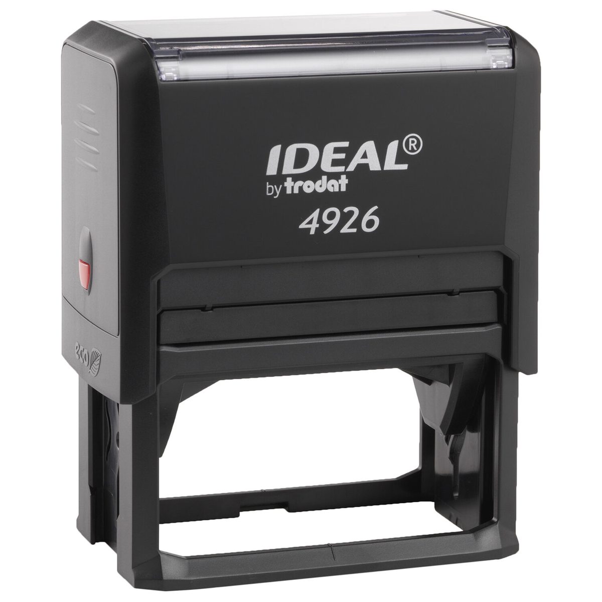Оснастка для печати Trodat Ideal 4926 P2 (75х38мм, синий, подушка) черная (125432), 20шт.