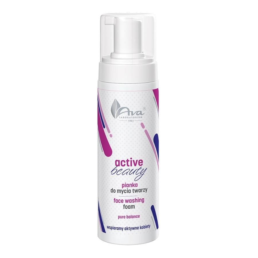 Средство для снятия макияжа Ava Laboratorium Active Beauty пенка для умывания лица, 150 мл
