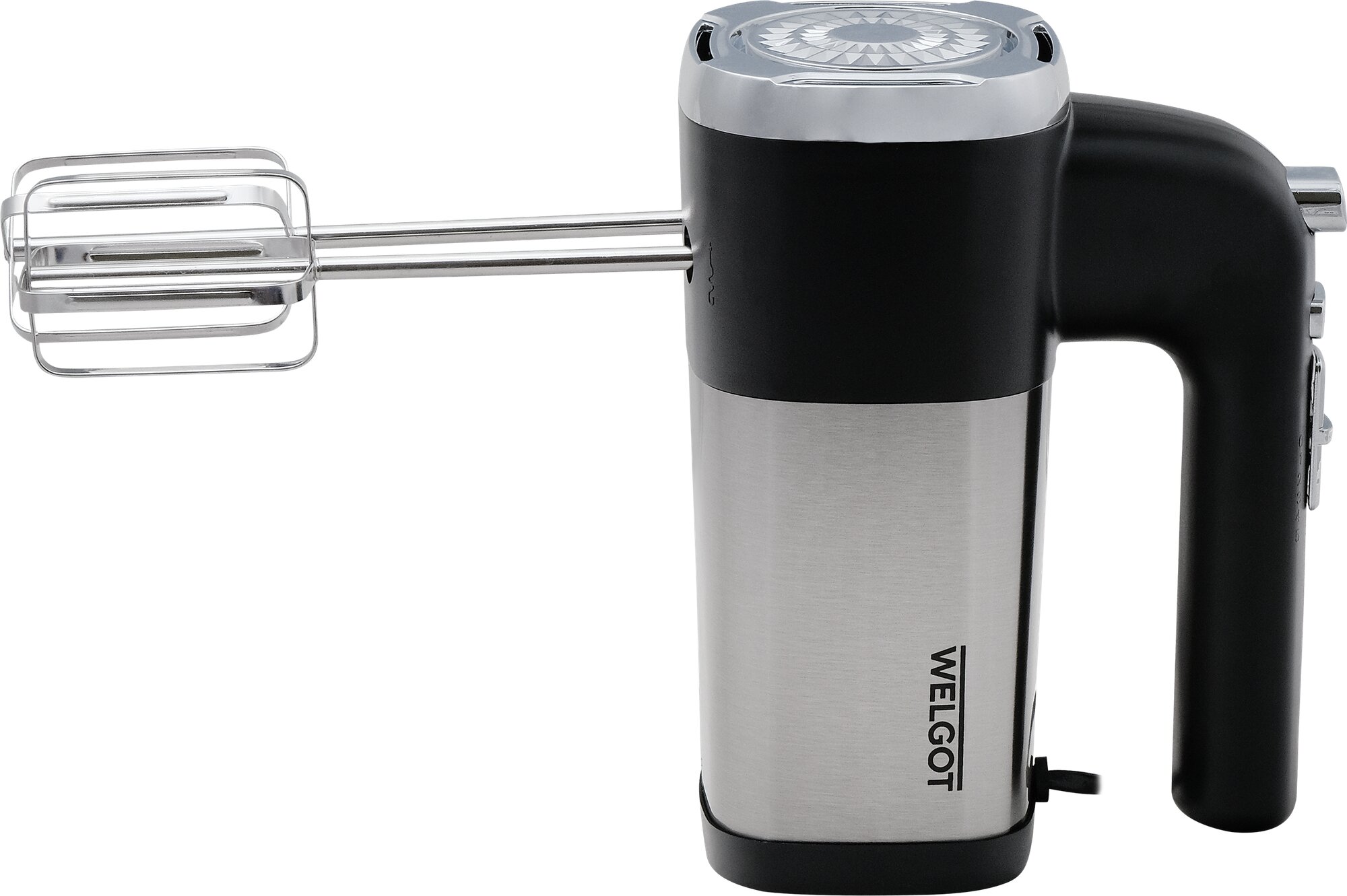 Миксер WELGOT черный/металл, 600Вт, Арт. MM-165