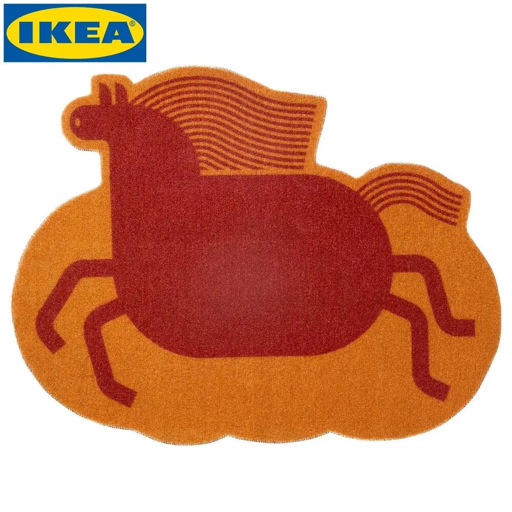 IKEA Коврик придверный 10 мм животные