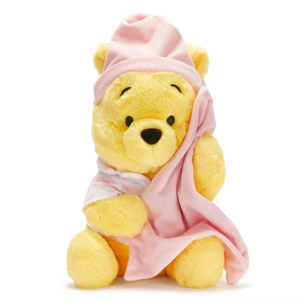 Disney Мягкая игрушка Винни Пух Sleep Winnie the Pooh Blanket Soft Toy 26см