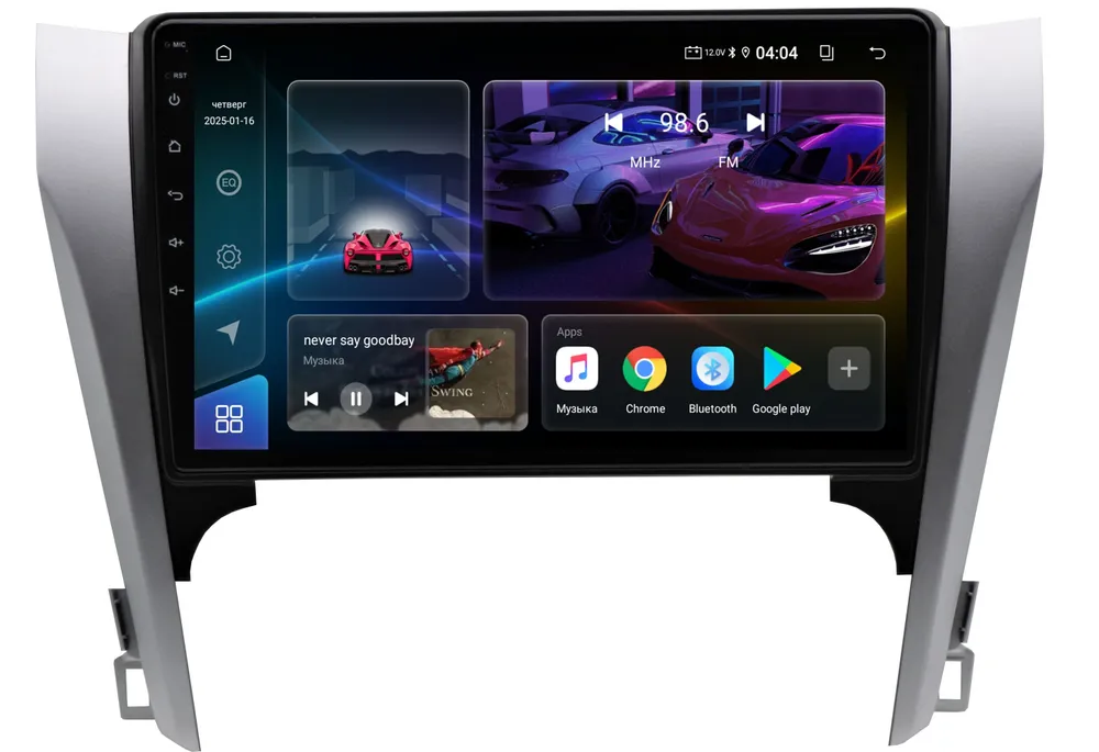 Магнитола Toyota Camry V50 2012-2014 (8 ядер, 4/32 GB, DSP, CarPlay/AndroidAuto, кулер охлаждения ) Магнитола Тойота Камри