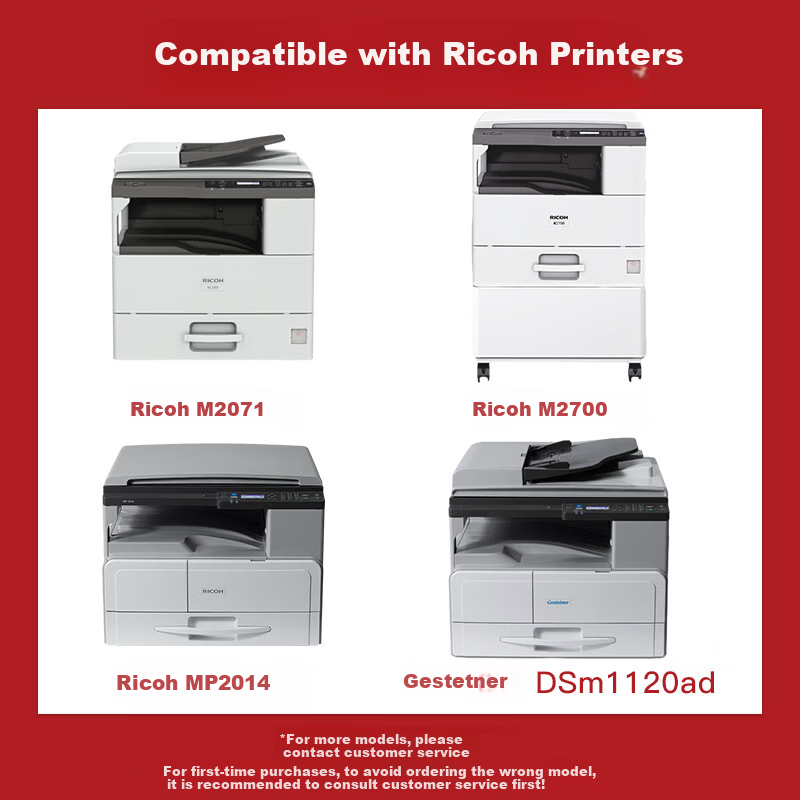 Befon совместимый тонер-картридж для Ricoh MP2014C - 6000 оттисков черный для принтеров M2700 M2701 Цвет：[6000