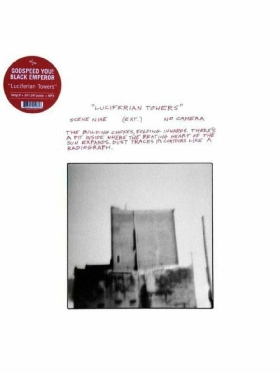 Виниловая пластинка Godspeed You! Black Emperor Luciferian Towers Album, 180g vinyl, NEW,