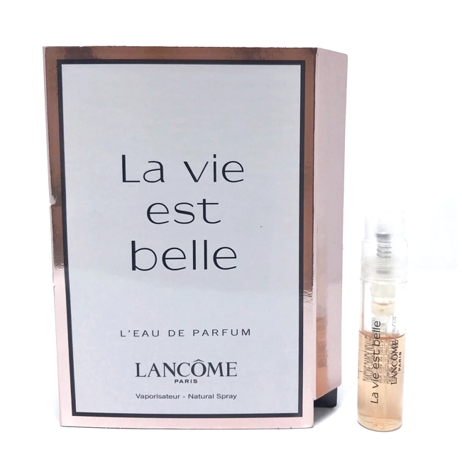 Парфюмерная вода Lancome La Vie Est Belle пробник 1.2 / Ланком Ла Ви Эст Бель миниатюра / Сэмпл красивого аромата