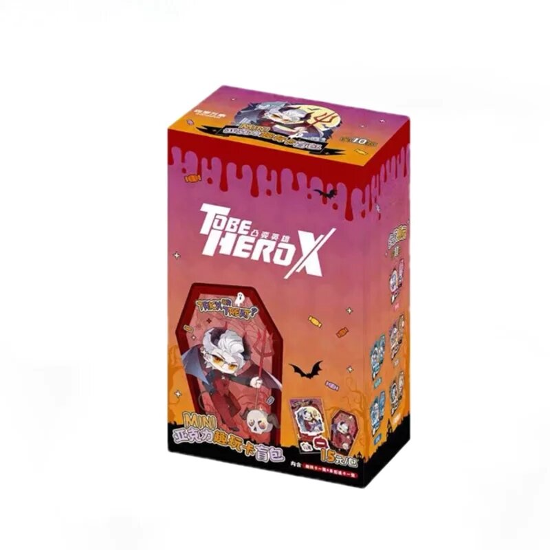 To Be HERO X Коллекционные карты, Бордовый, 1 box 10 packs
