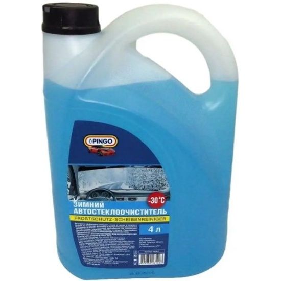 Омывайка для авто зимняя PINGO до -30С, канистра с лейкой, 4 л (PG-75030-9)