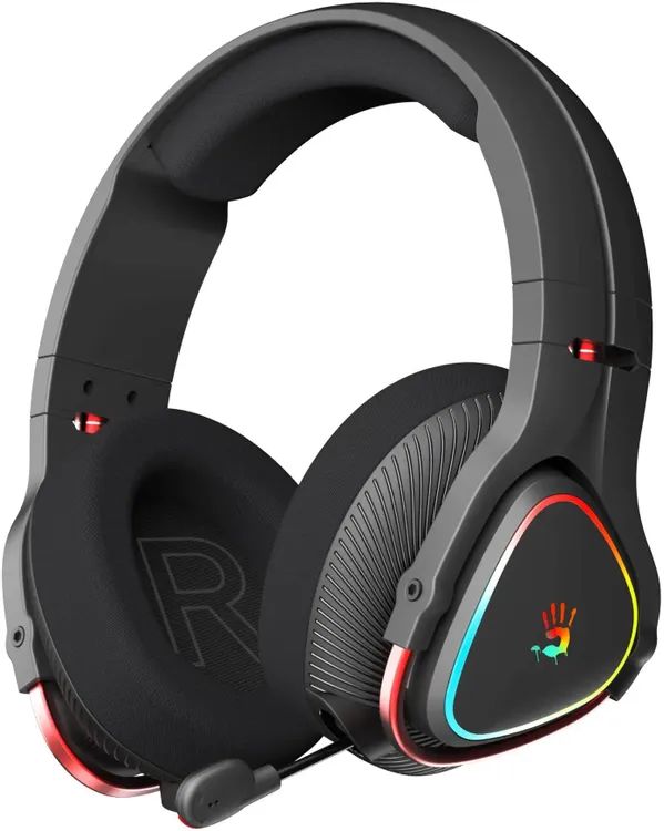 1925261 A4Tech Наушники с микрофоном A4Tech Bloody MR720 черный, беспроводные Bluetooth