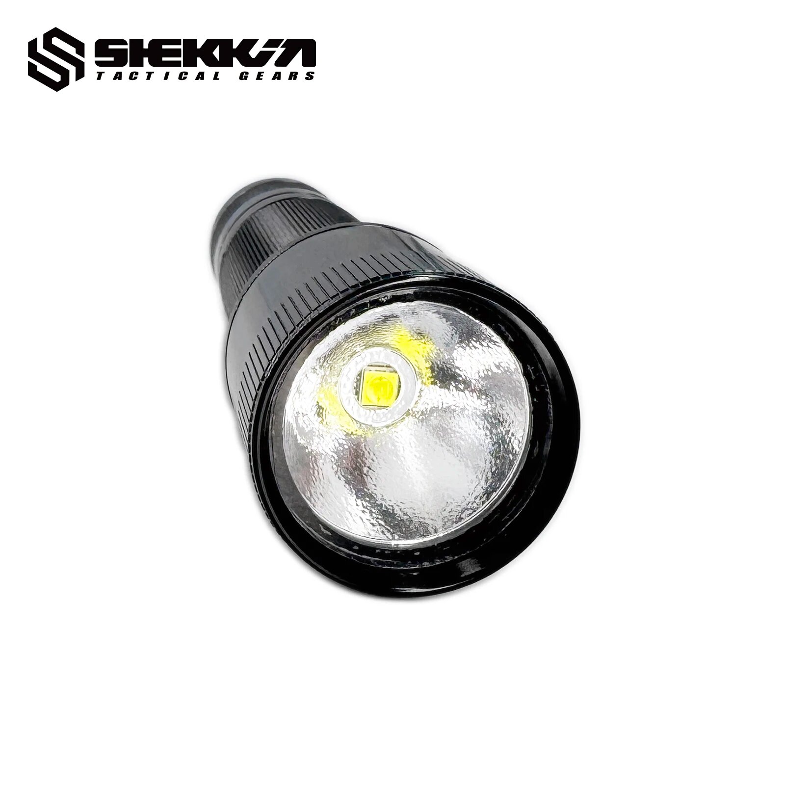 Черная копия фонарика Surefire 6P Shekkingears
