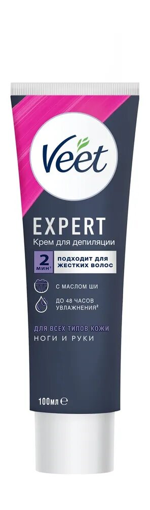 VEET Крем для депиляции для всех типов кожи, 100 мл