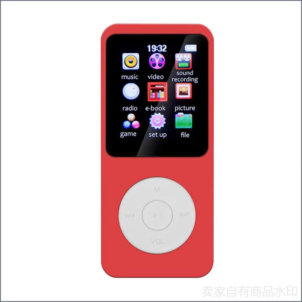 MP3-плеер без диска, красный
