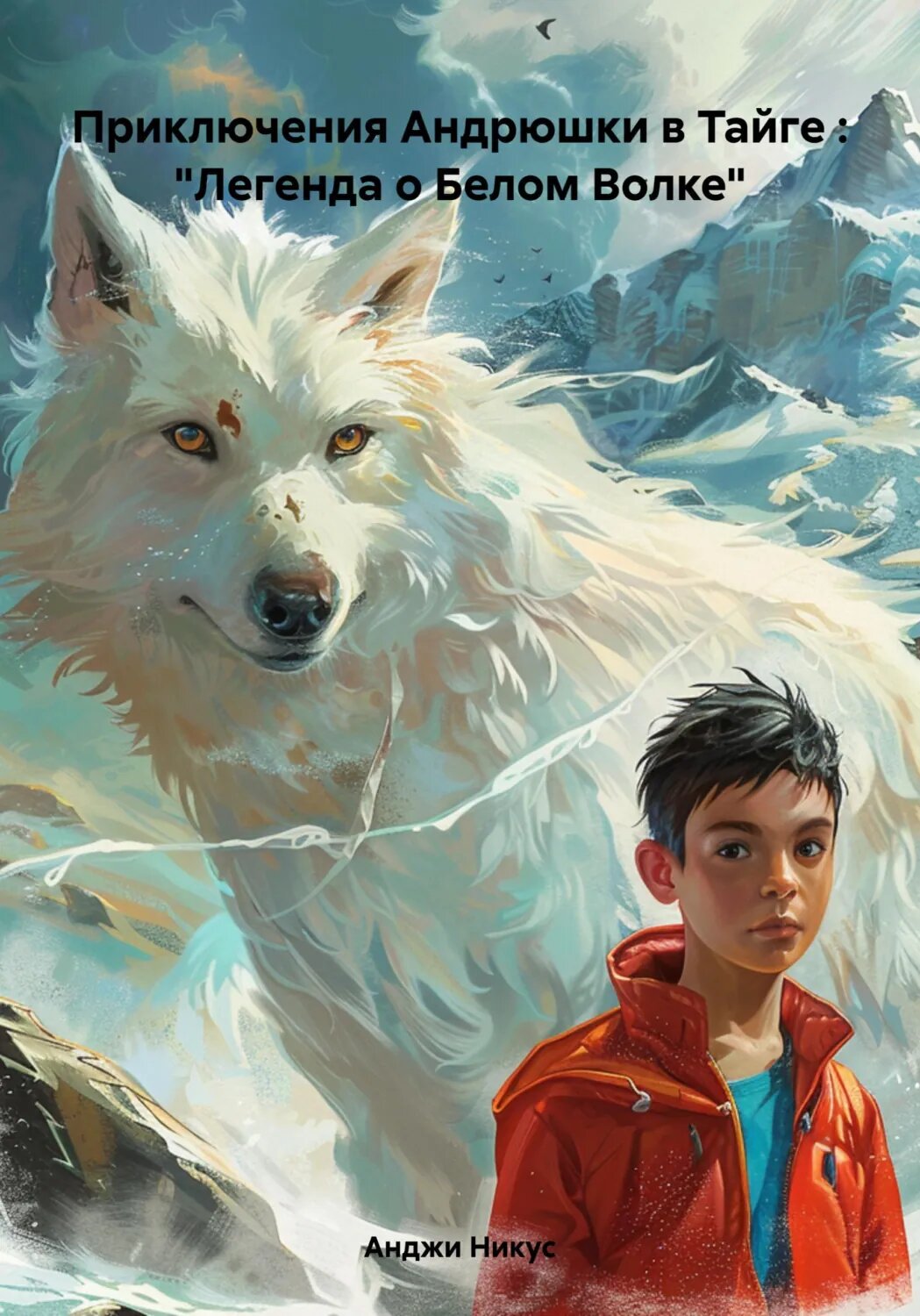 Приключения Андрюшки в Тайге : "Легенда о Белом Волке" [Цифровая книга]