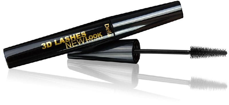 Тушь для ресниц Delia Cosmetics New Look 3D Lashes, черный