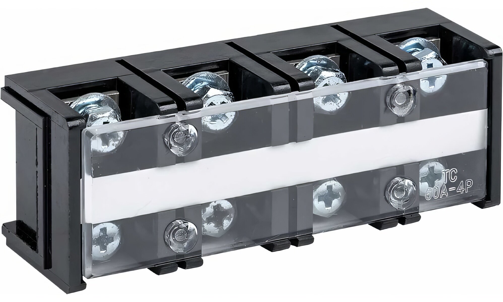 Клеммный терминал EKF PROxima TC-604 до 16 мм2, 60A, 4 клеммные пары tc-604