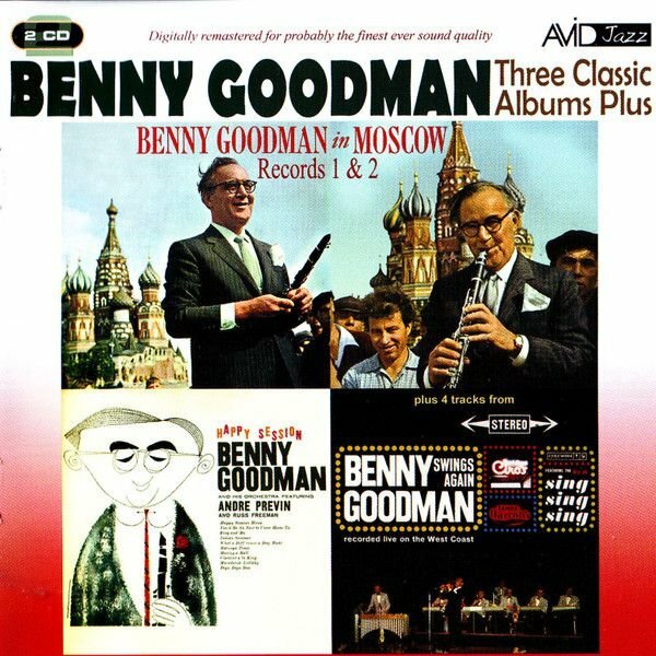 Музыка CD Benny Goodman - Benny Goodman In Moscow (Records 1 & 2)