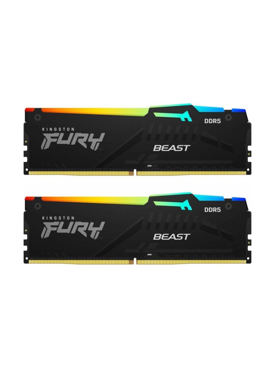 Оперативная память Kingston FURY KF560C36BBE2AK2-32 32ГБ, DDR5, UDIMM, 6000 МГц, CL36