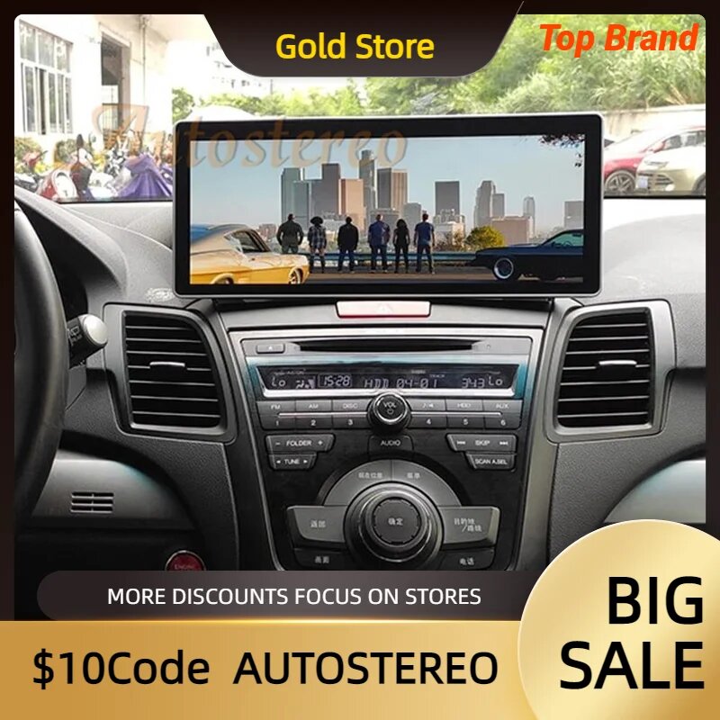 Android 14 экран Carplay для Acura MDX 2008 2009 2011-2014 авто стерео Android14 256 8G