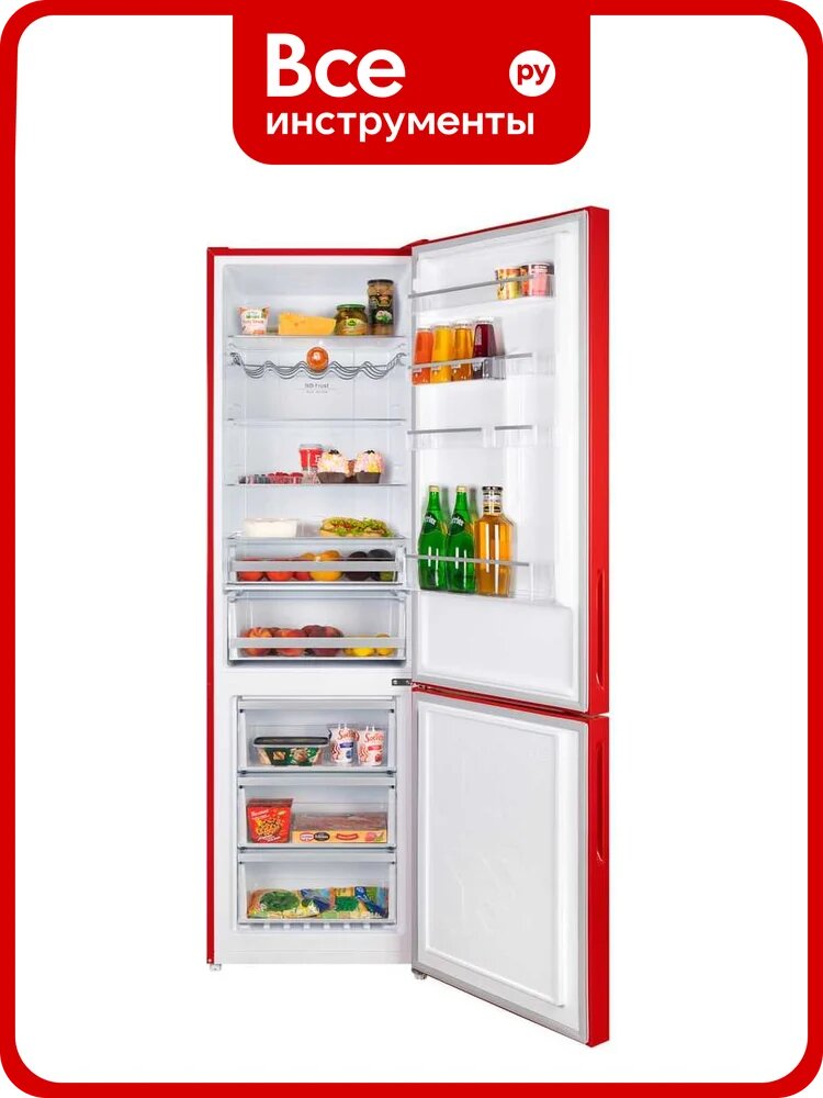 Холодильник MAUNFELD MFF200NFR Inverter
