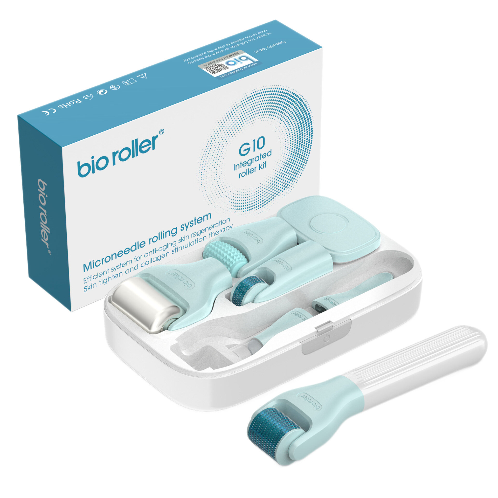 Набор микроигл Bio Roller G10 — бестселлер среди домашних косметических устройств с нанокристаллическими иглами