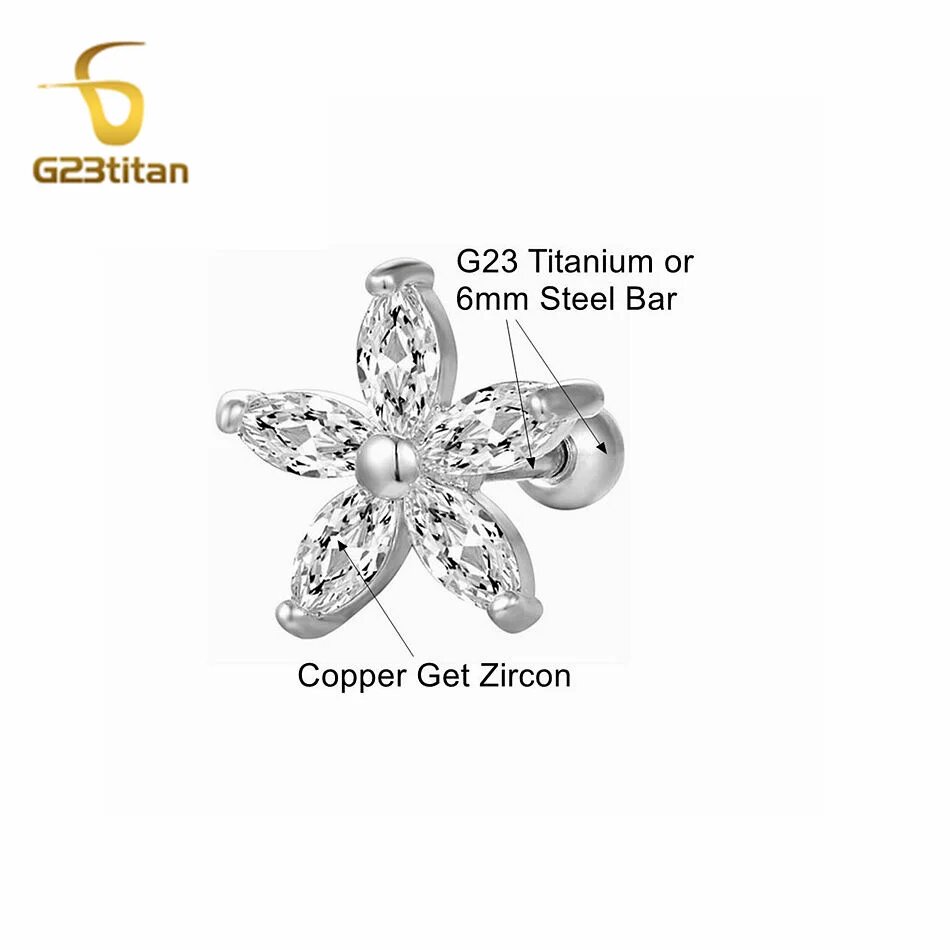 Пирсинг G23titan