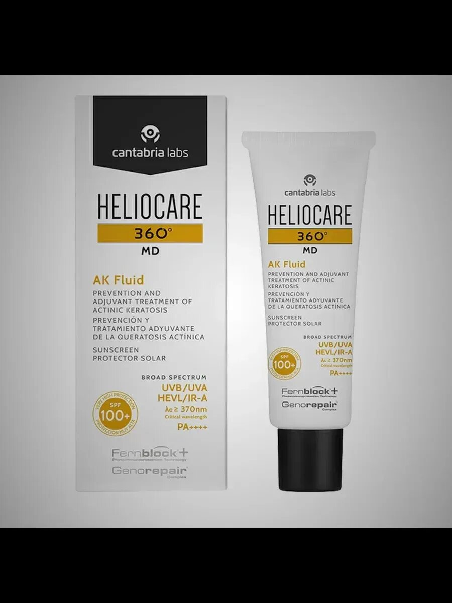 #HELIOCARE 360 MD AK Fluid Sunscreen 100+ Флюид АК c т 50 мл#