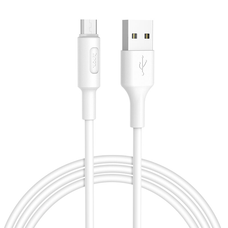 Кабель HOCO MicroUSB X25 Soarer 2A 1м (белый)