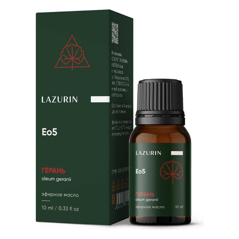 Эфирное масло LAZURIN Герань Eo5