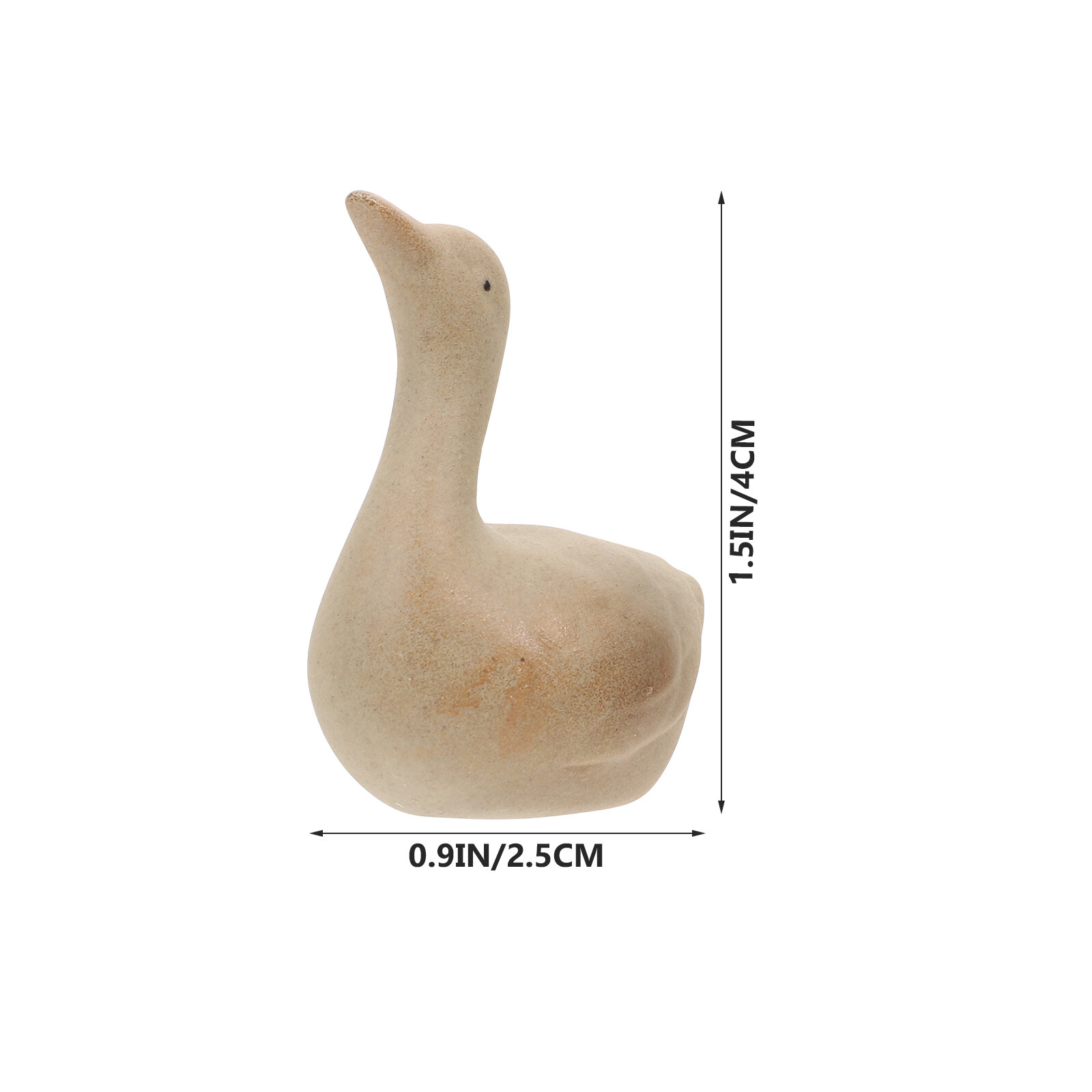 2 Штуки Мини Статуэтки Для Сада Декоративные Фигурки Лебедь 4X2.5Cm