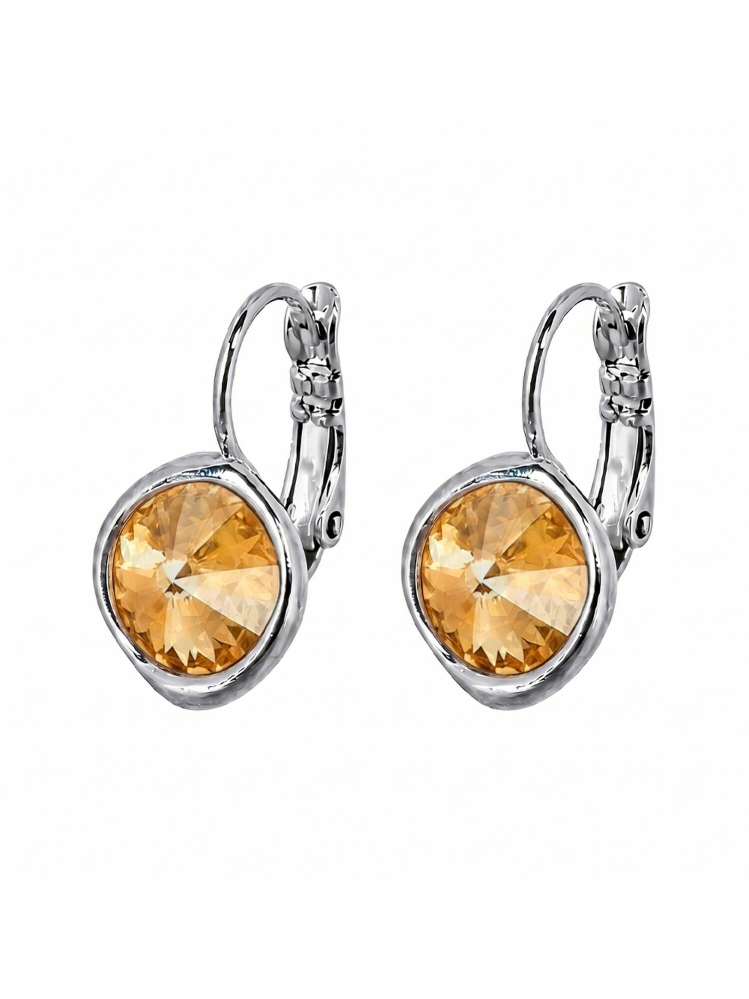 Серьги Fiore Luna, хрусталь, кристалл, кристаллы Swarovski