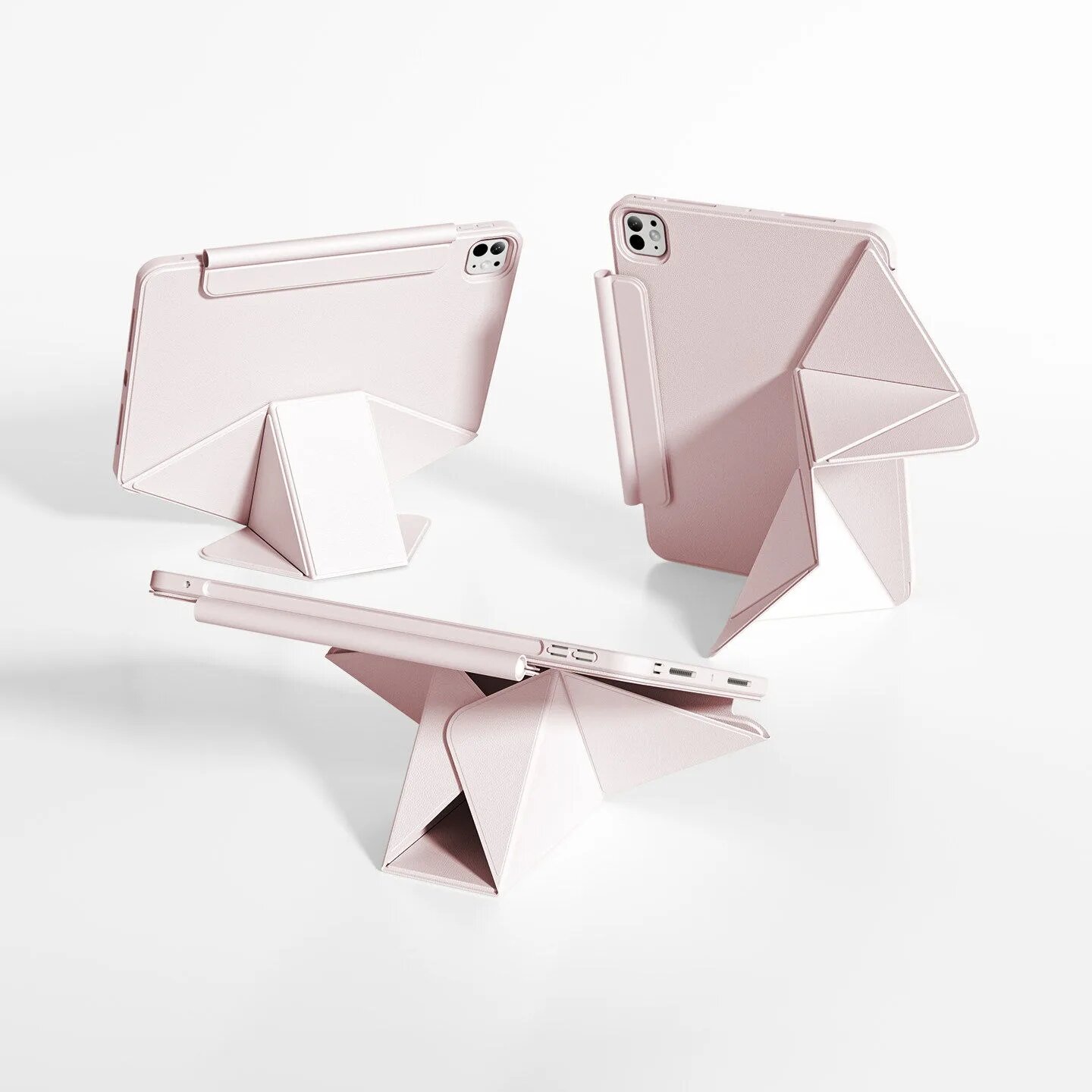 Магнитный чехол-подставка RBP для iPad Розовый, iPad A16 11th 2025, Pink