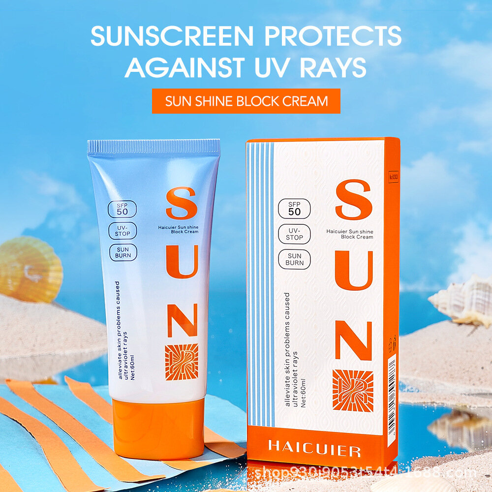 Солнцезащитный крем-основа SPF50 для лица и тела, стандартный размер, 60 мл