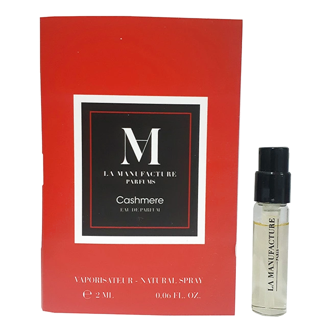 Кашемир Ла Мануфактура парфюмерная вода 2 мл сэмпл - La Manufacture Cologne Cashmere унисекс