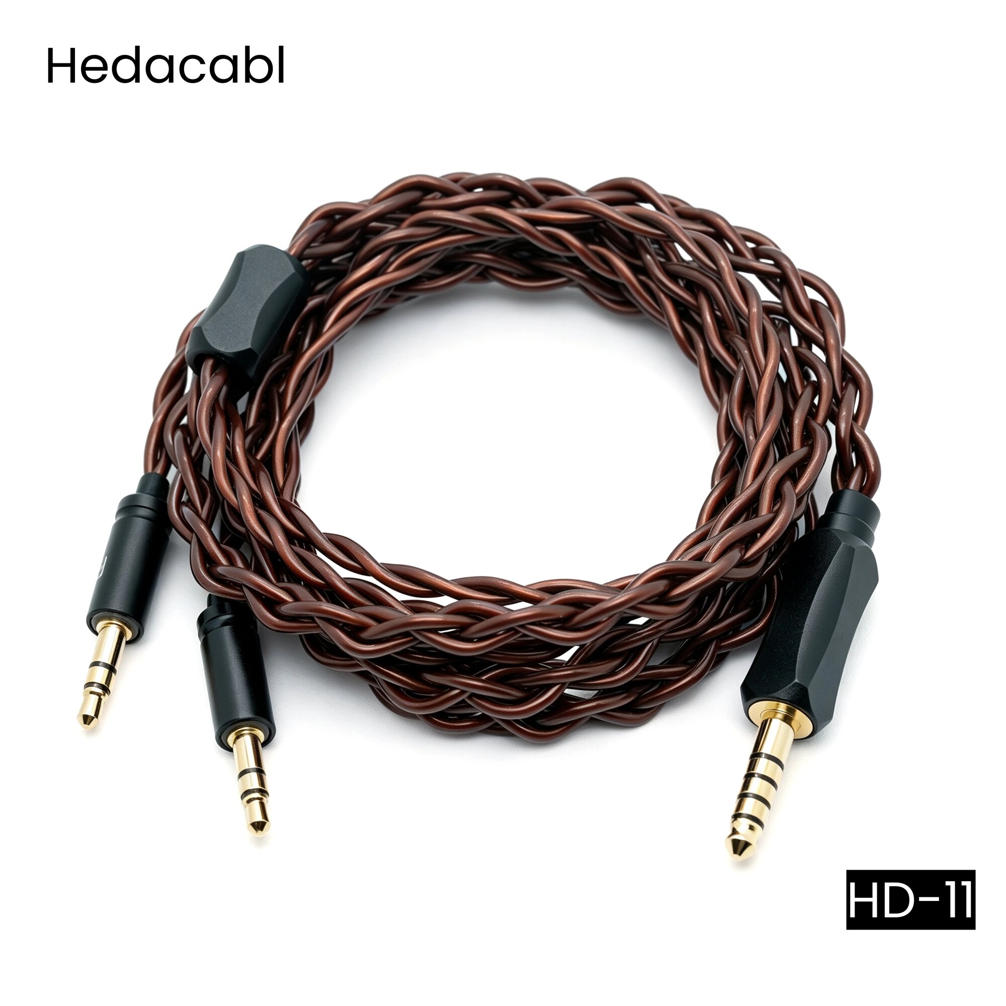 Кабель Hedacabl HD-11 4-ядерный 3.5mm TRS, 4.4mm to 150cm