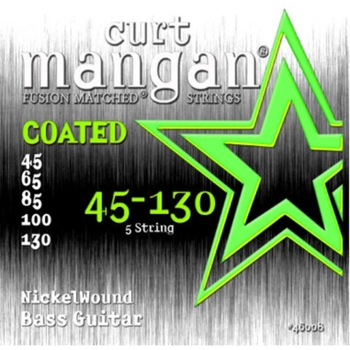 CURT MANGAN 46008 Nickel Plated Coated 5-String Струны для бас-гитары